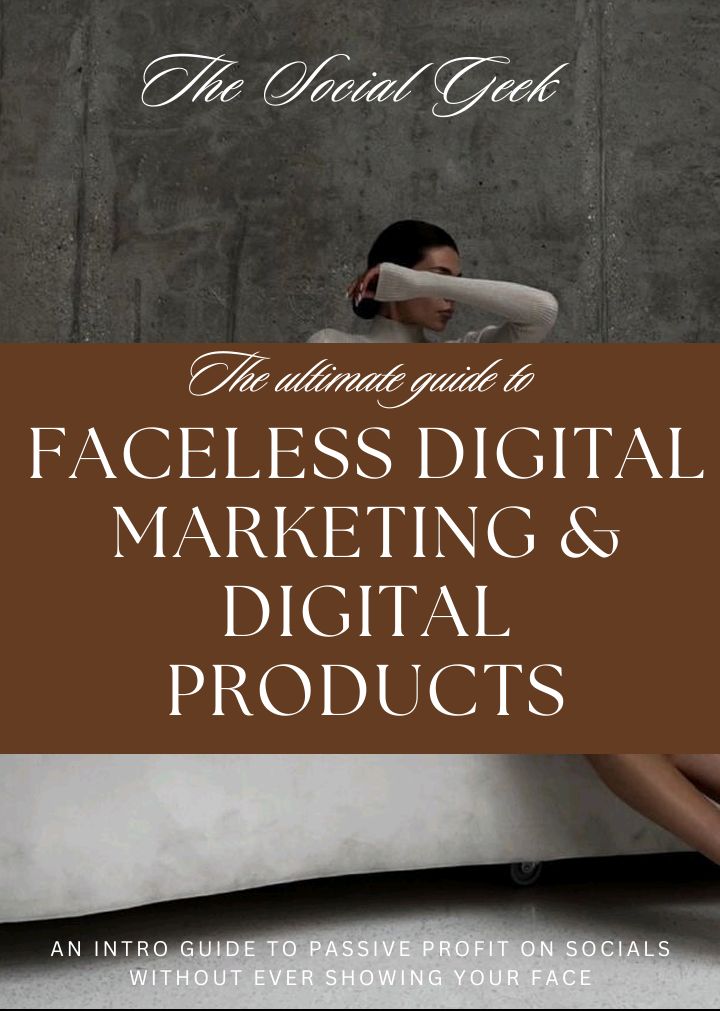 Buy Ultimate guide to faceless digital marketing and digital products ...