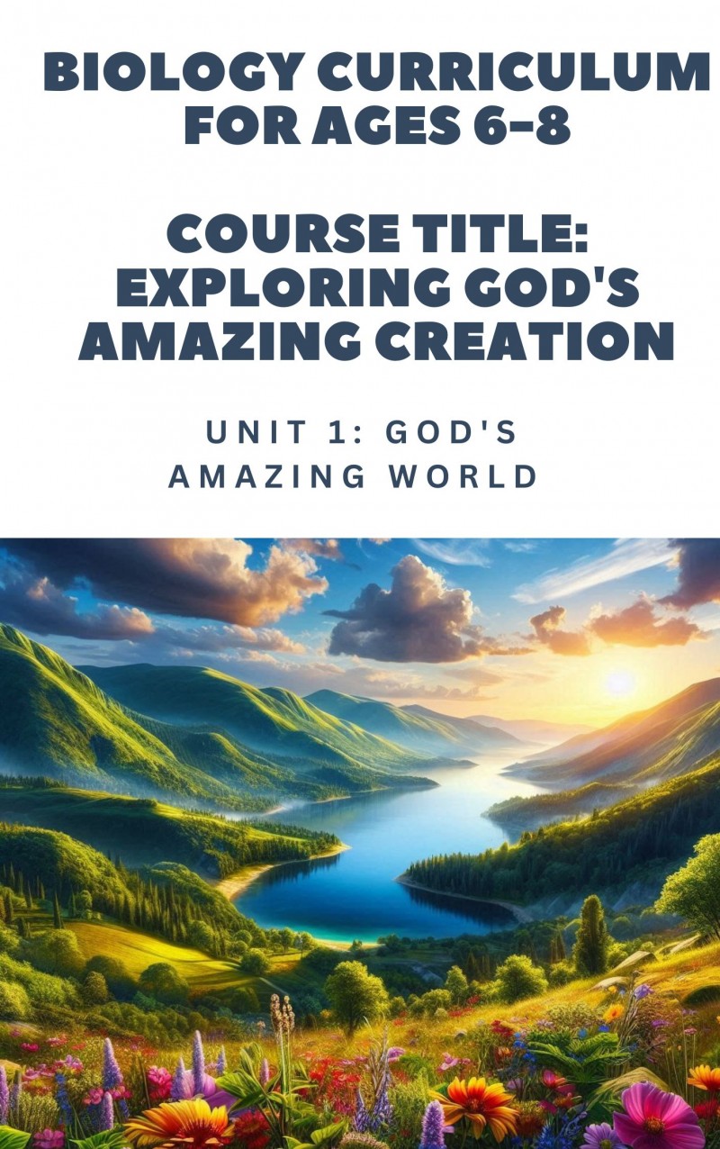 Get Biology curriculum for ages 6-8|Course title: Exploring God's ...