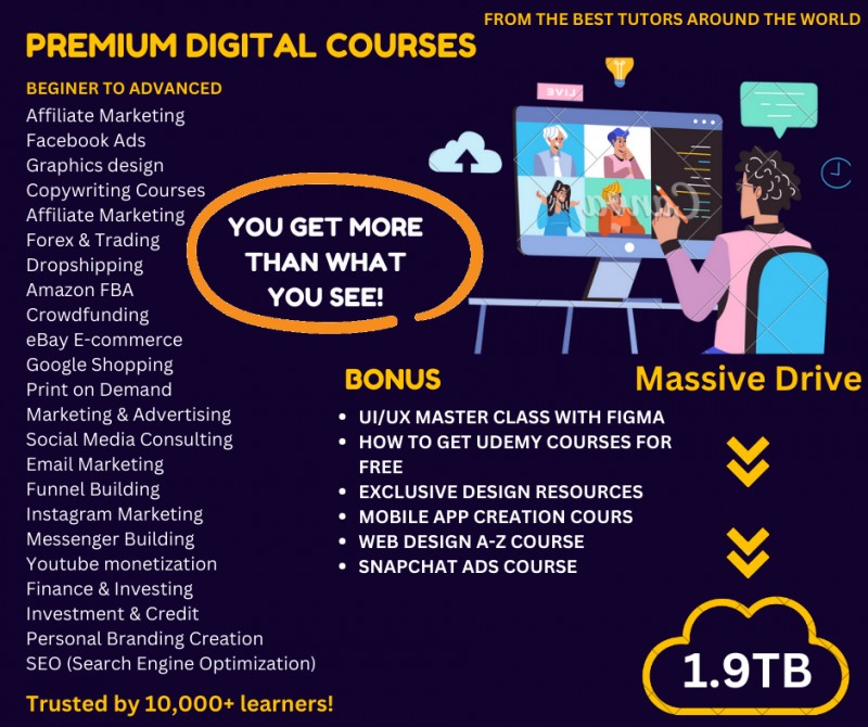Buy 27 IN 1 PREMIUM DIGITAL COURSES – MASTER HIGH-INCOME SKILLS & EARN ONLINE! by Kingsley ...