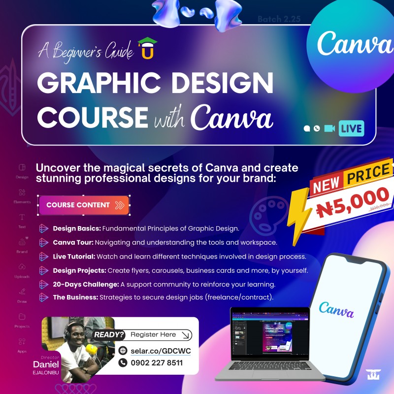 Buy GRAPHIC DESIGN COURSE WITH CANVA - A BEGINNER'S GUIDE by LeeYu ...