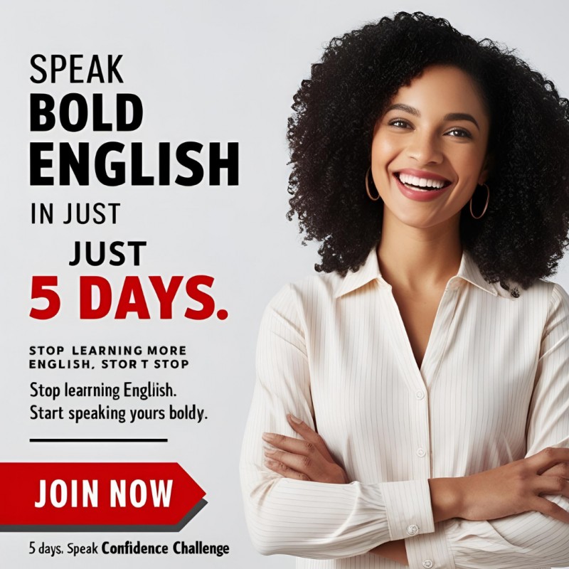 Buy 5-Day Speak With Confidence Challenge – Learn to Speak Bold English by Levy Atangana on Selar