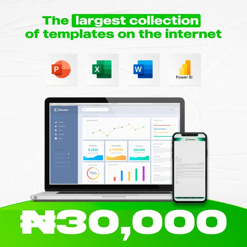 Buy All-in-One Bundle of Essential Excel, Word, and PowerPoint Tools! by Lewis Brown on Selar