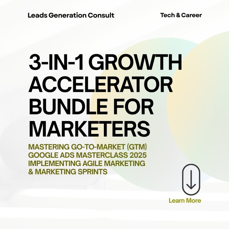 Buy The 3-in-1 Growth Accelerator Bundle for Modern Marketers by Leads ...