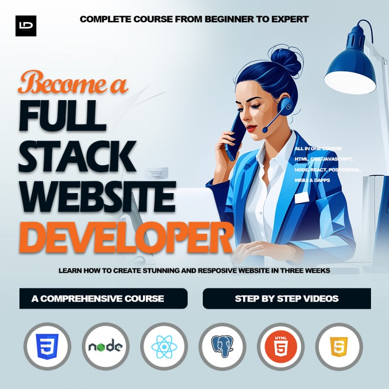 Buy BECOME A FULL-STACK WEB DEVELOPER by Light Digitals on Selar