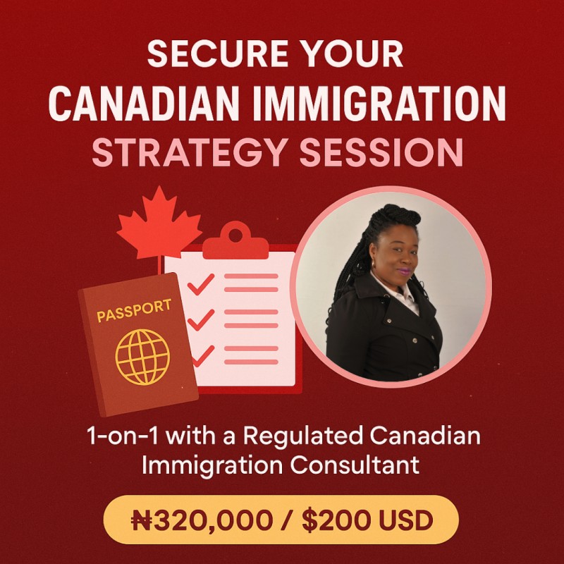 Buy 50% Instalment of One on One Canadian Immigration Consultation With ...