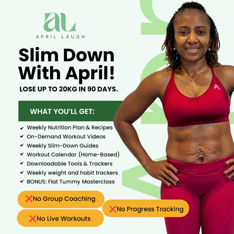 Buy Slim Down With April! Lose Up to 20kg in 90 Days by April Laugh on ...