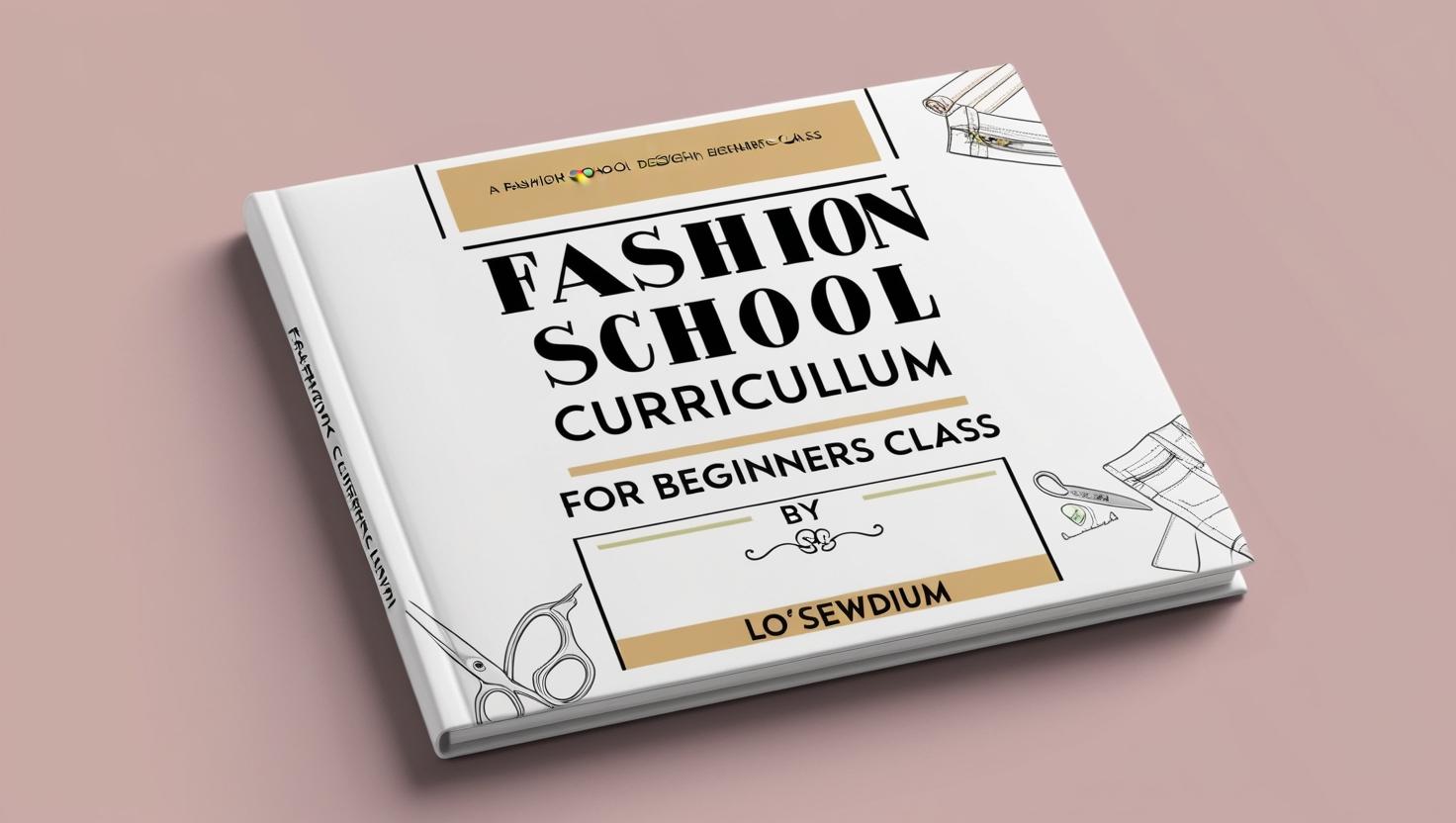 Buy Beginners Fashion Design Curriculum by Lo’Sewdium Design School on ...