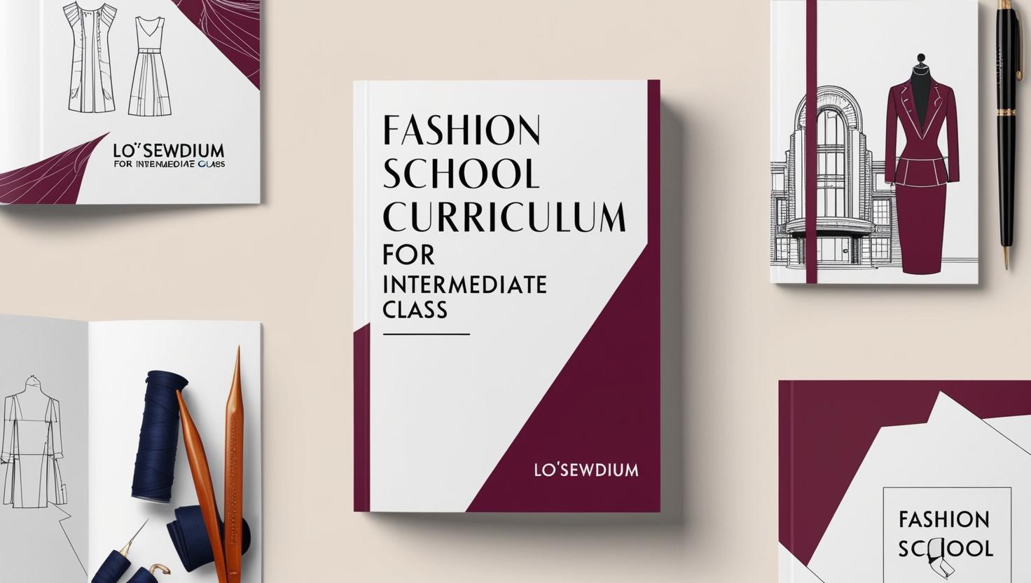 Buy Intermediate Fashion Design Curriculum by Lo’Sewdium Design School ...