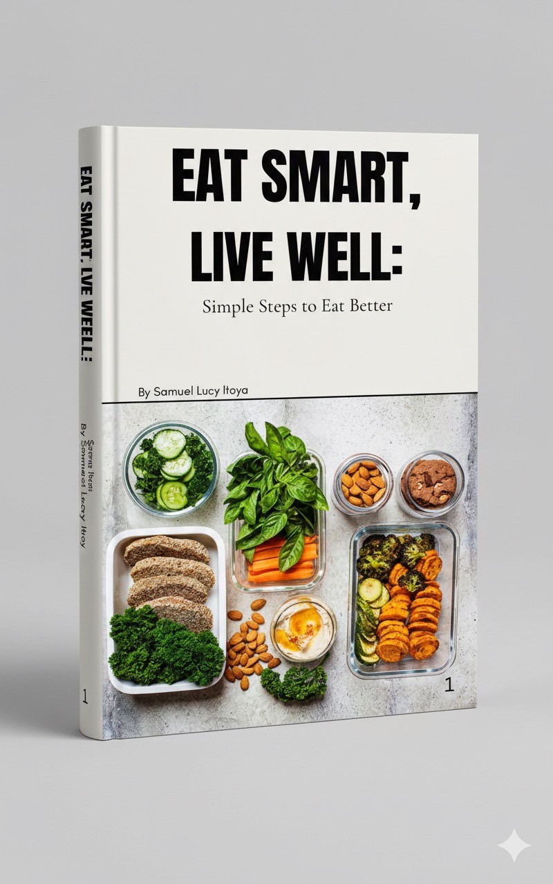 Buy EAT SMART, LIVE WELL- Simple steps to Eat Well by Lucy Itoya on Selar