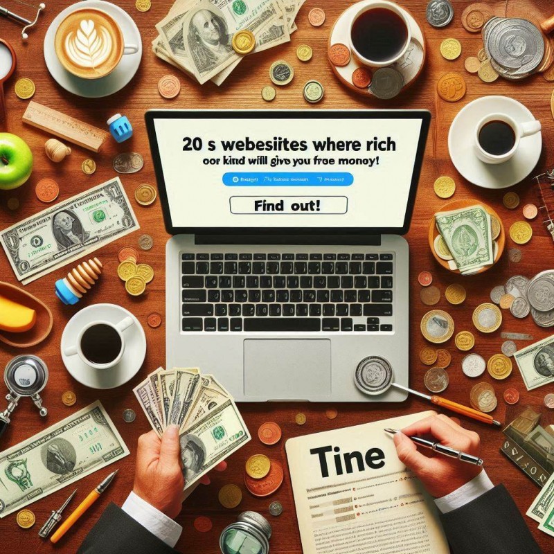 Buy 20 Websites Where Rich or Kind People Will Give You Free Money ...