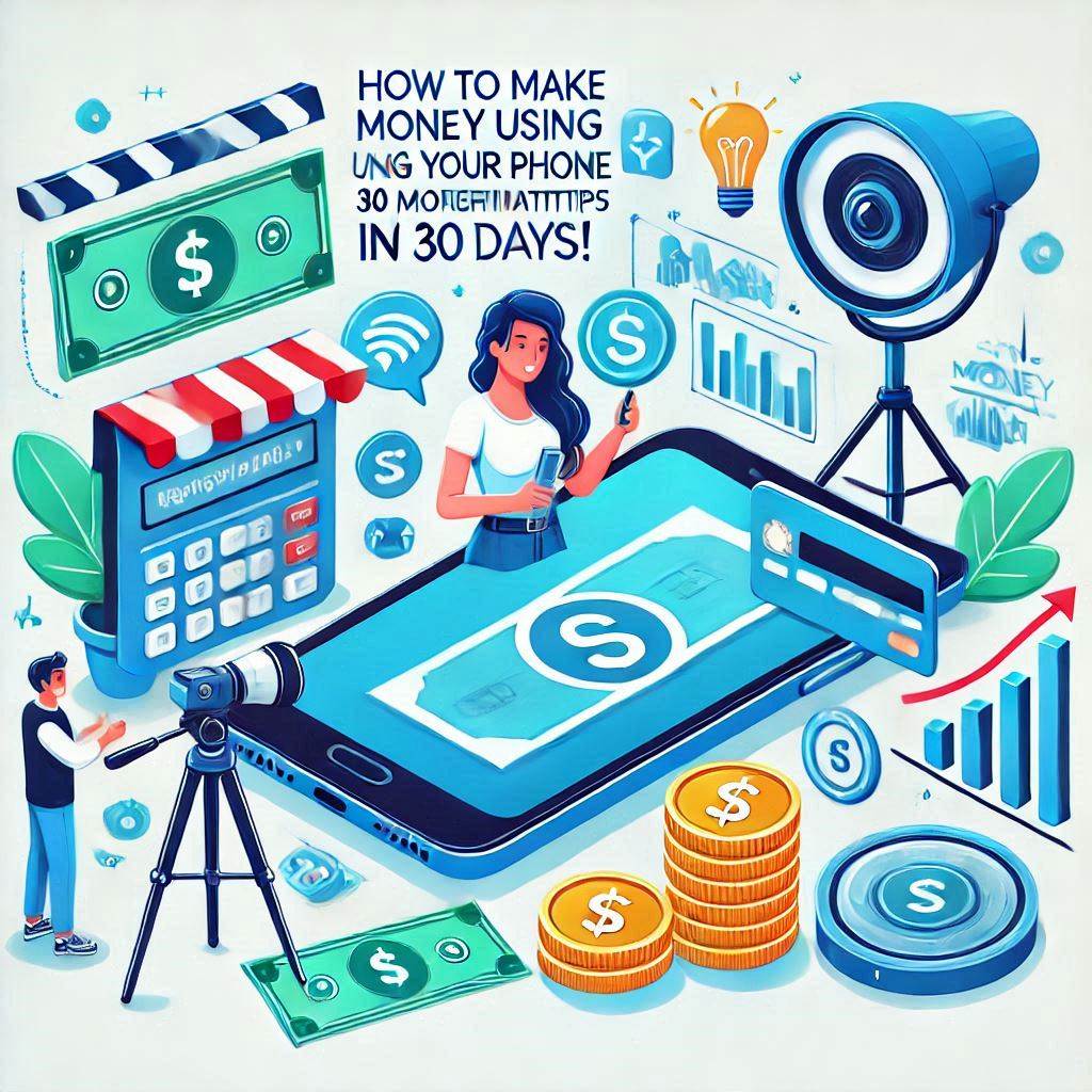 Buy How To Make Money Only Using Your Phone: 30 Monetization Tips in 30 ...