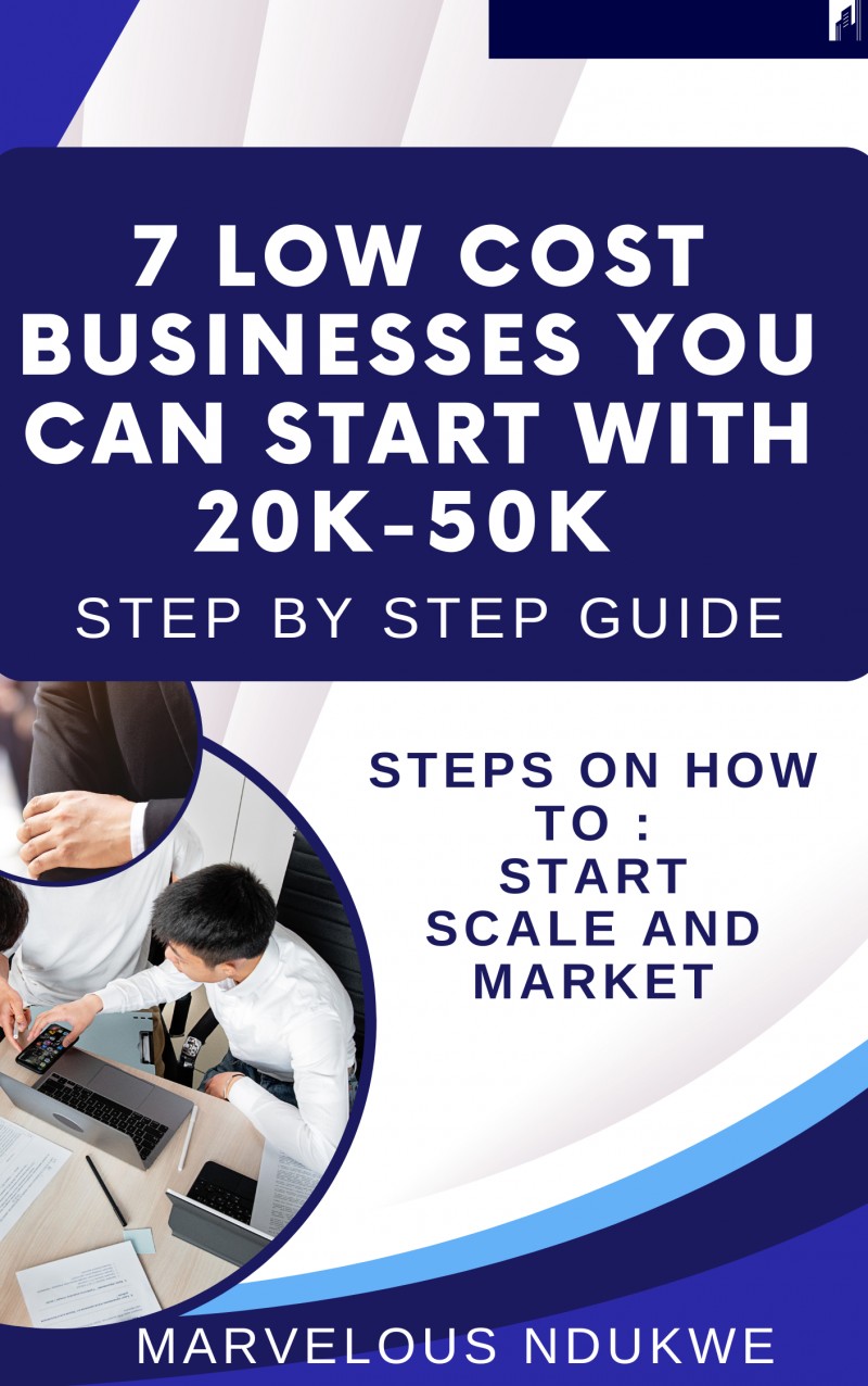 Buy 7 Low Cost Businesses You Can Start With As Low As 20k - 50k by Marvelous Ndukwe on Selar