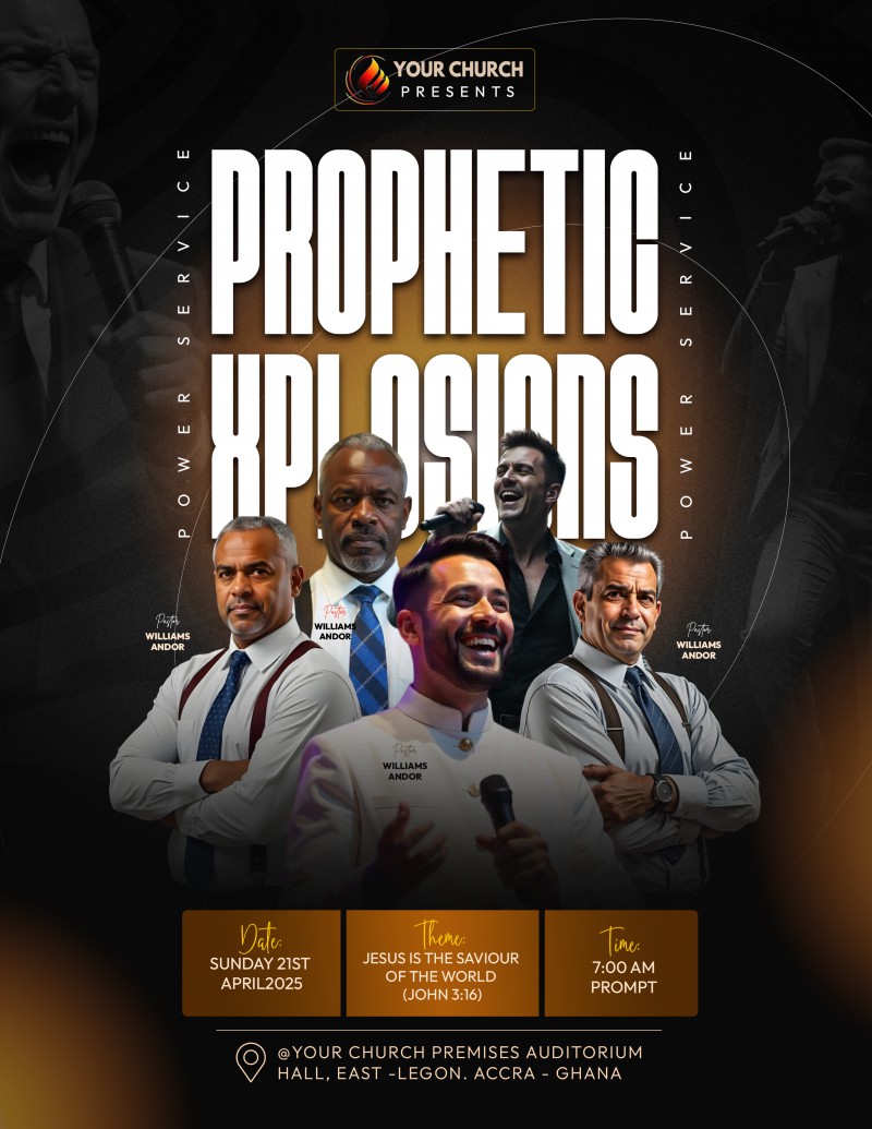 Buy PSD CHURCH FLYER TEMPLATE by Classic Designs on Selar