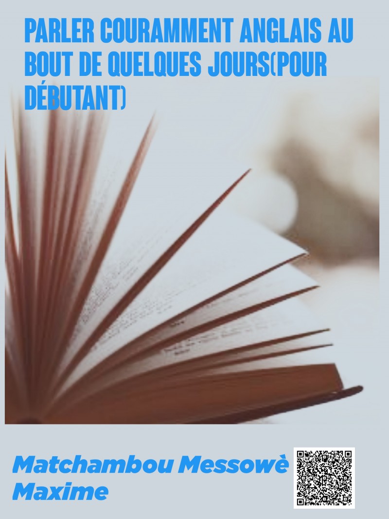 Buy Parler couramment anglais by Messowè Maxime Matchambou on Selar