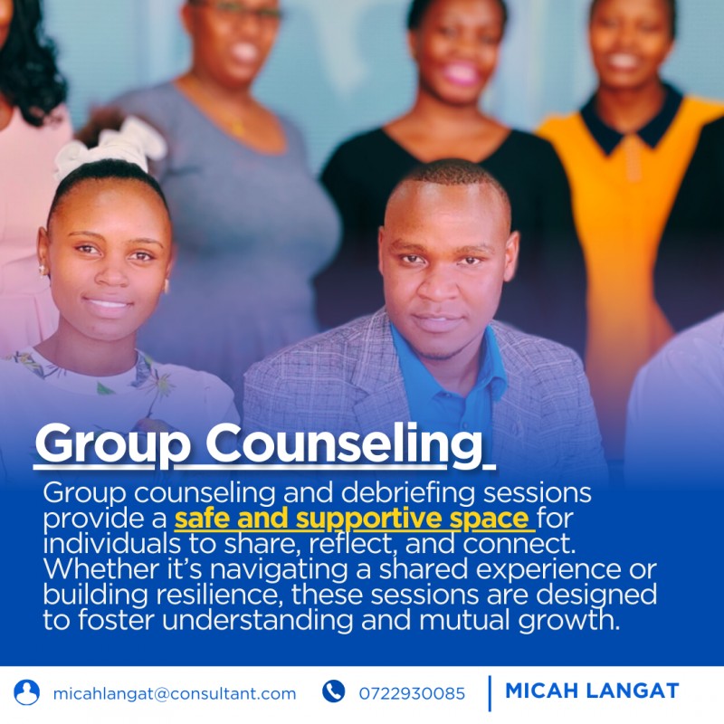 Get Group Counseling & Debriefing by Micah Langat on Selar