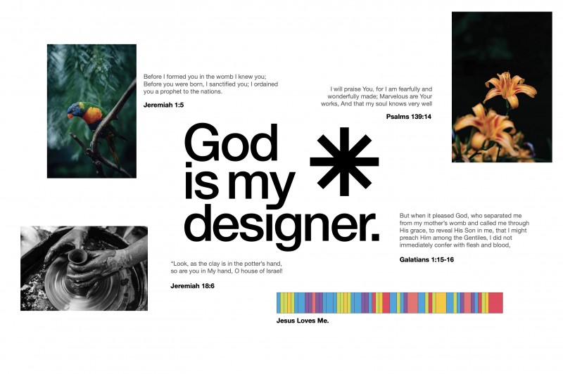 Get God Is My Designer (GIMD) backdrop by Michael Light on Selar