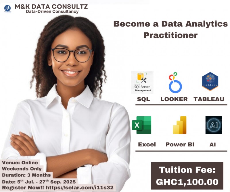 Buy Become a Data Analytics Practitioner by M&K Data Consultz on Selar