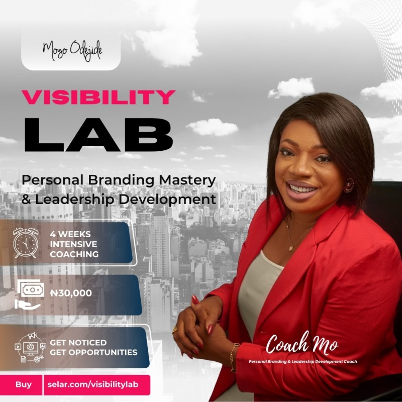 Buy Visibility Lab By Moyo Odejide On Selar