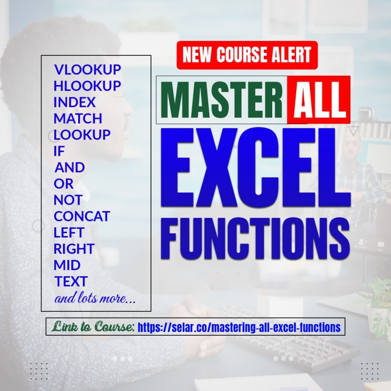 Buy Mastering Popular Excel Functions: A Comprehensive Guide for Beginner, Intermediate, and ...