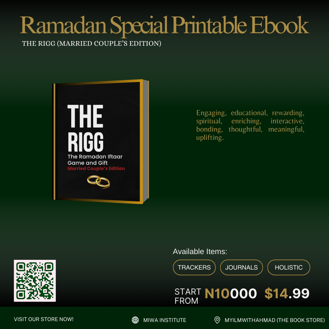 Buy THE RIGG (Married Couple's Edition) by myilmwithahmad (The Book ...