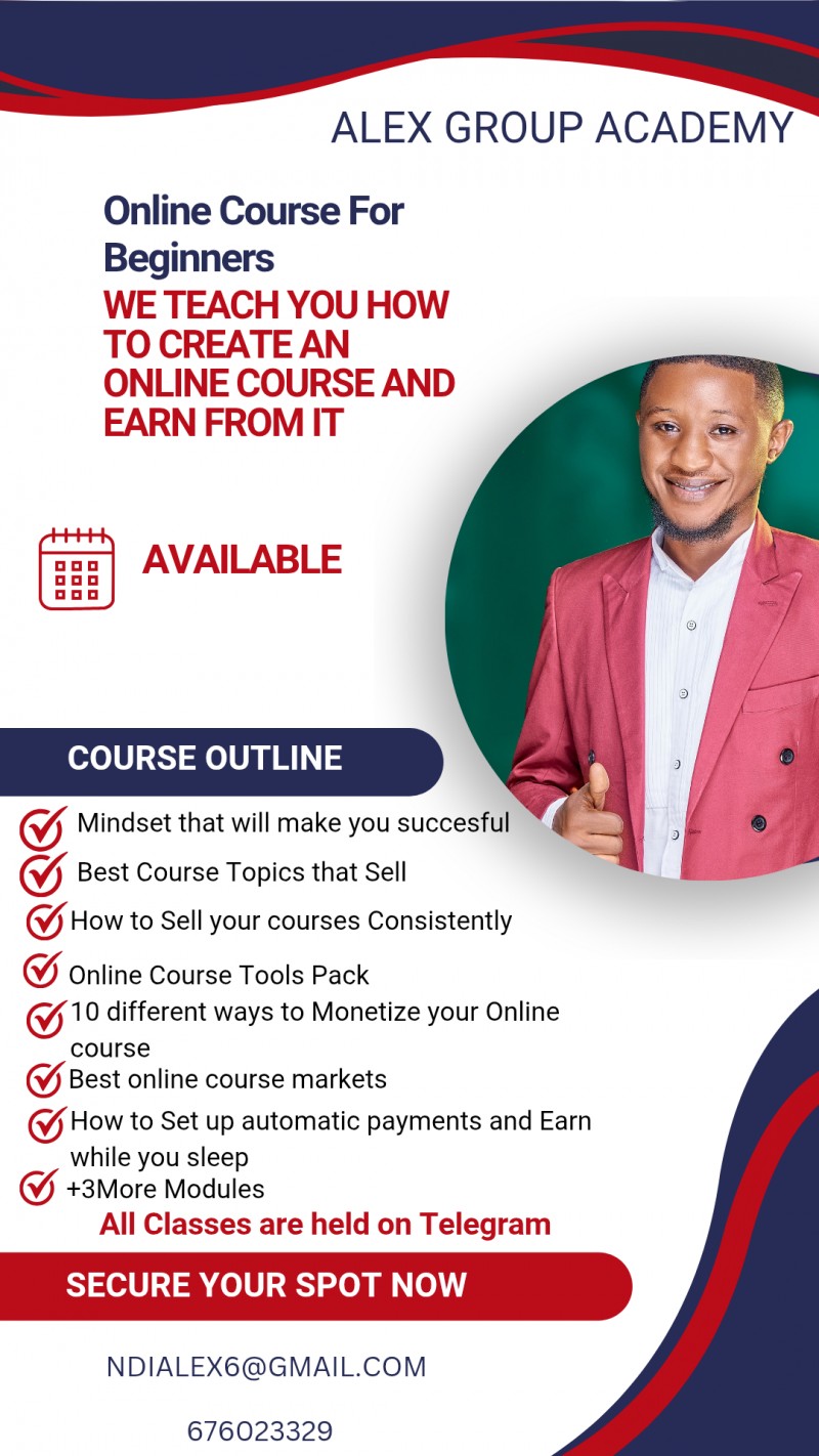 Buy Online Course For Beginners by Ndimungekou Alex on Selar