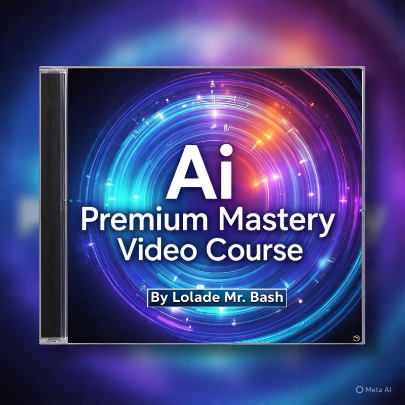 Buy Premium Ai Mastery Video Course by Bash NetBiz Inc. on Selar