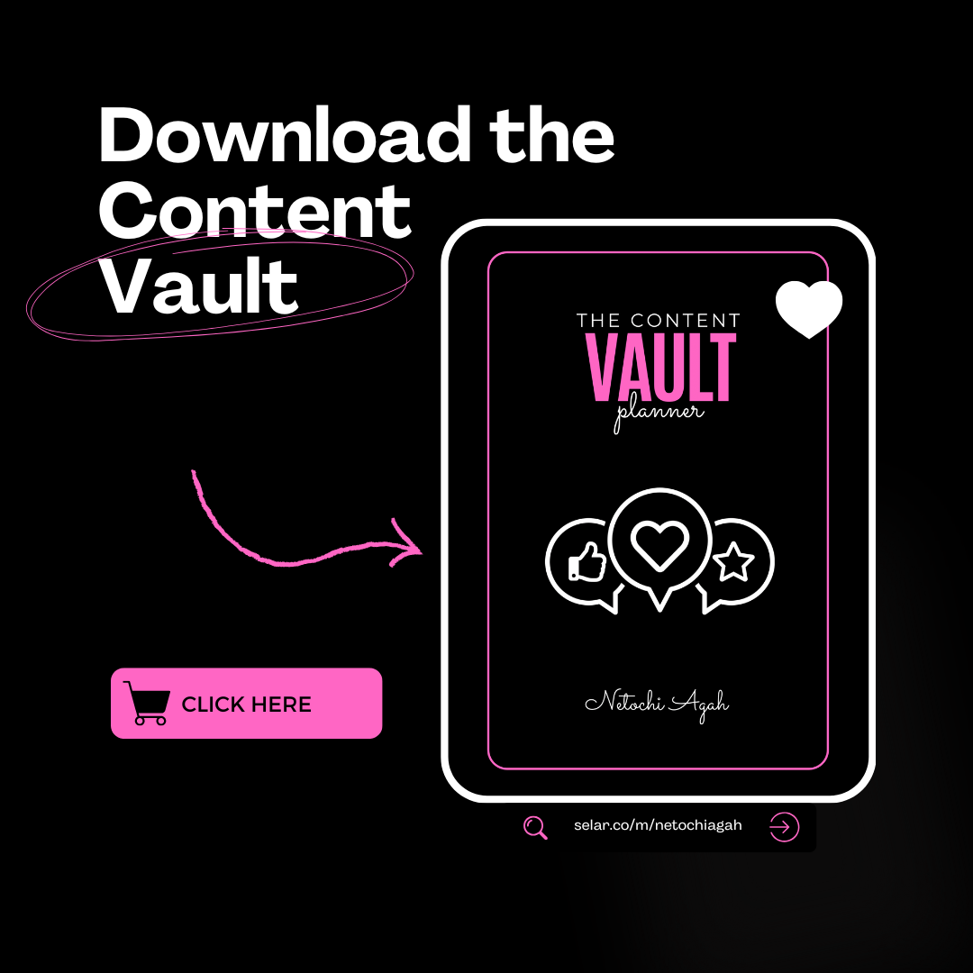 Buy The Content Vault by Netochi Agah on Selar