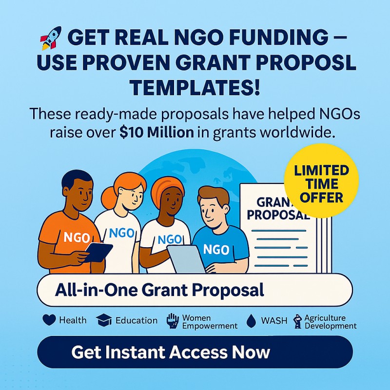 Buy NGOs Grant, All-in-One Grant Proposal Sample Library - These ...