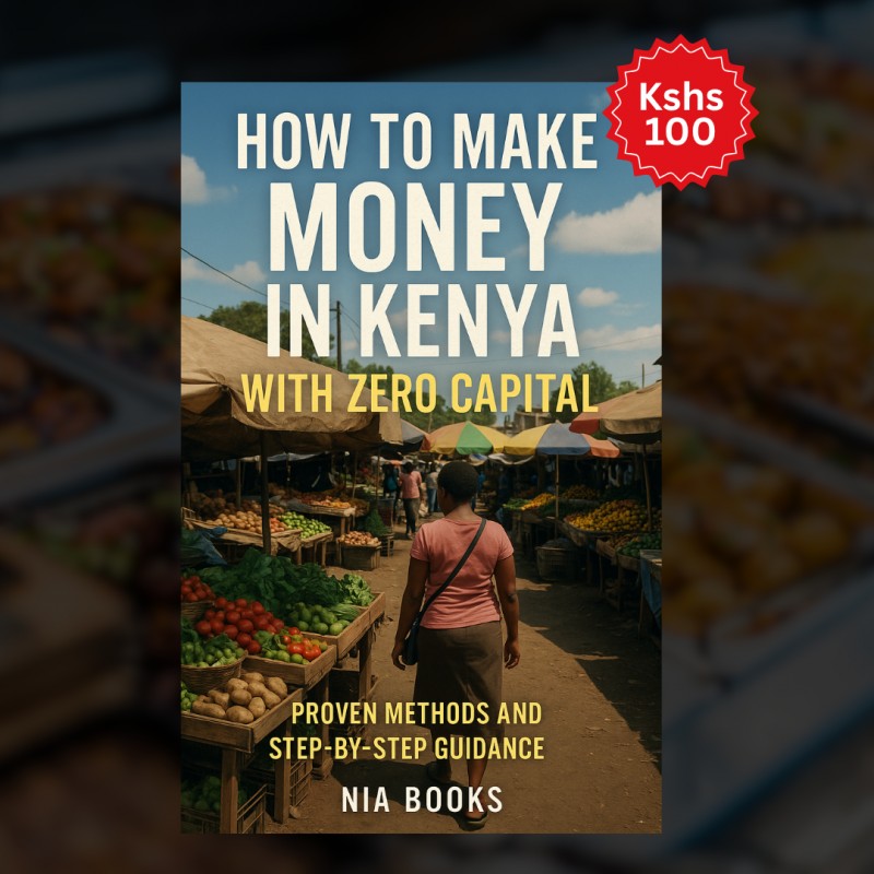 Buy How to Make Money in Kenya with Zero Capital by Nia Books on Selar