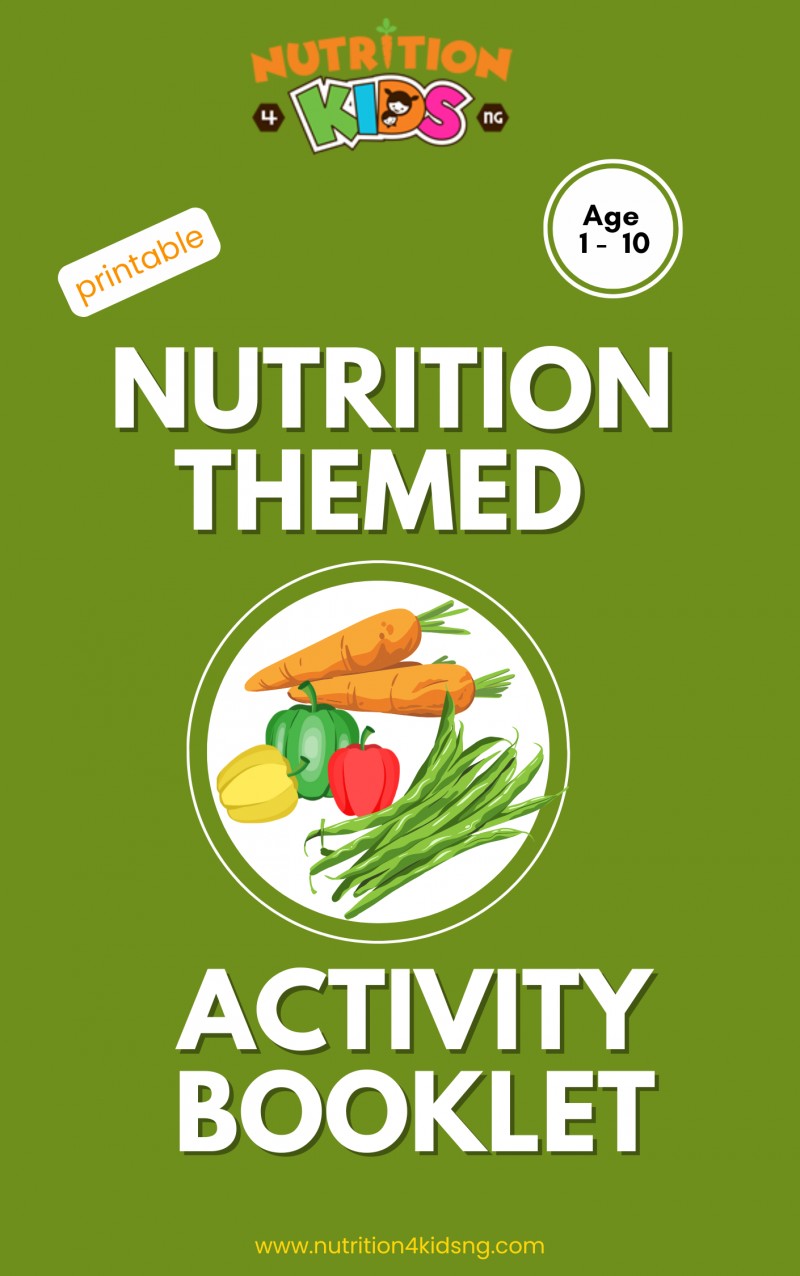 Buy Nutrition Activity booklet for children (1-10) - ebook by nutrition ...