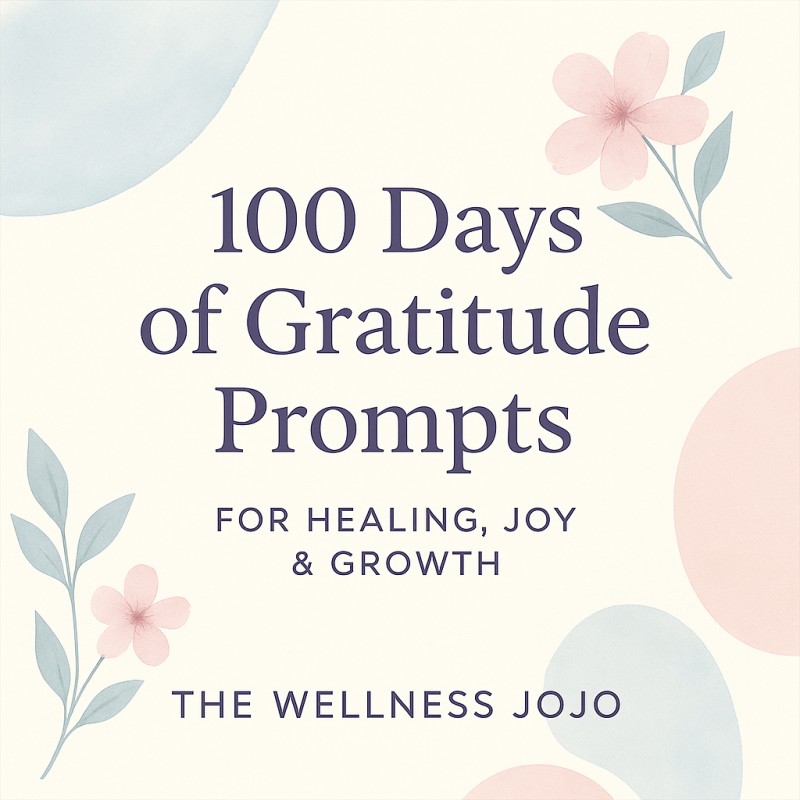 Buy 100 Days of Gratitude Prompts: For Healing, Joy & Growth by The ...