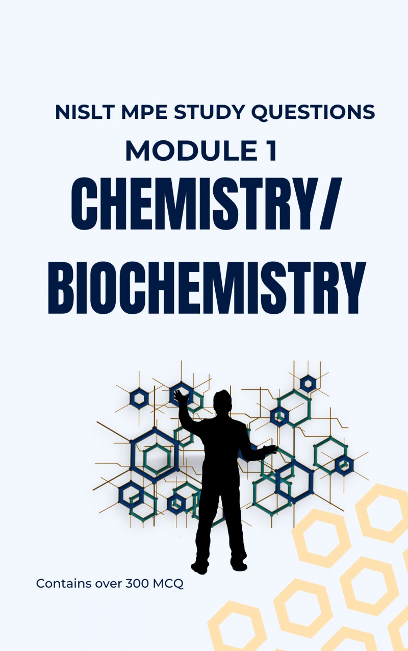 Buy CHEMISTRY/BIOCHEMISTRY NISLT MPE STUDY QUESTIONS MODULE 1 by Oboh ...