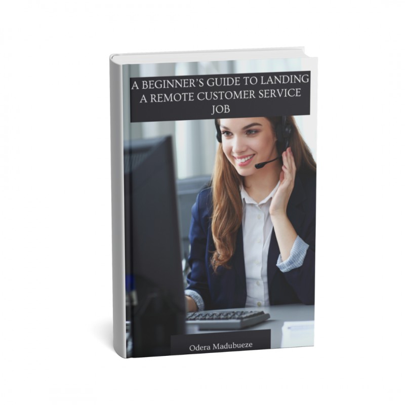 Get A Beginner's Guide To Landing A Remote Customer Service Job by Anadera on Selar