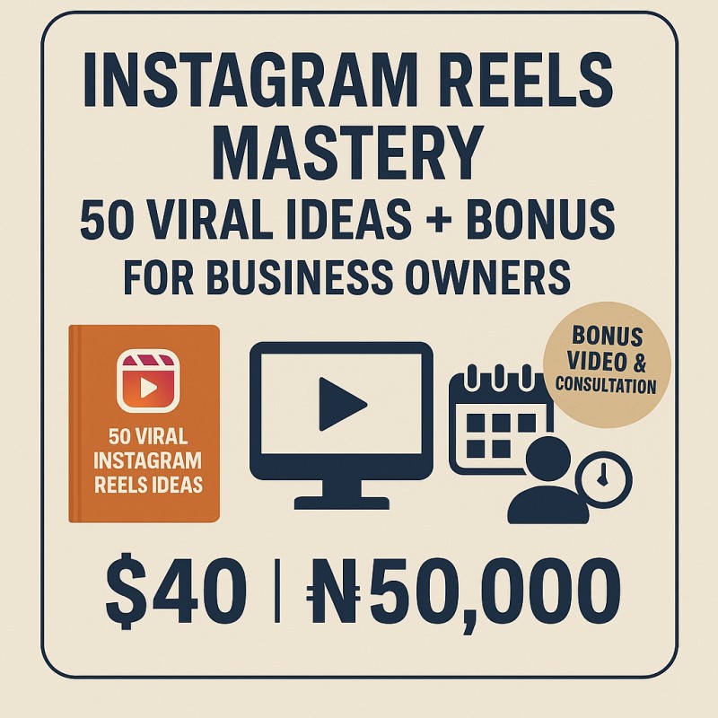 Buy Instagram Reels Mastery: 50 Viral Ideas + Bonus by Ojekunle Joshua ...