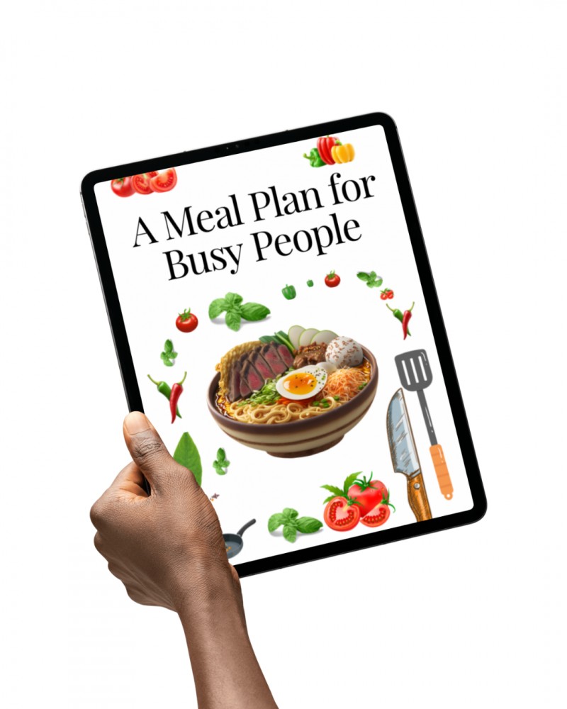 Buy A MEAL PLAN FOR BUSY PEOPLE by Okorie Ifeoma Faith on Selar