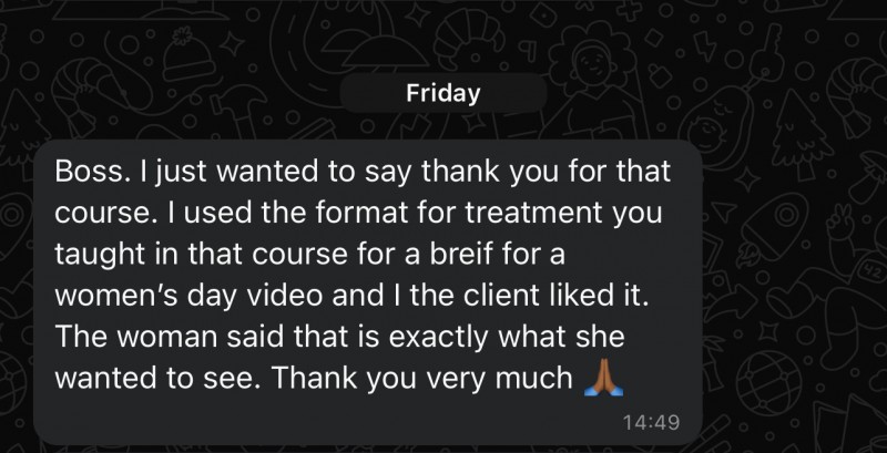 Buy Directing Commercials Pro Course by oladayo ibidunni on Selar