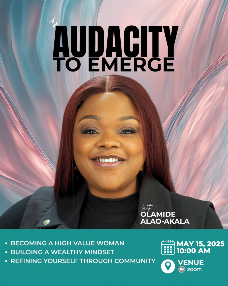 Buy The Audacity to Emerge by Olamide Alao-Akala on Selar