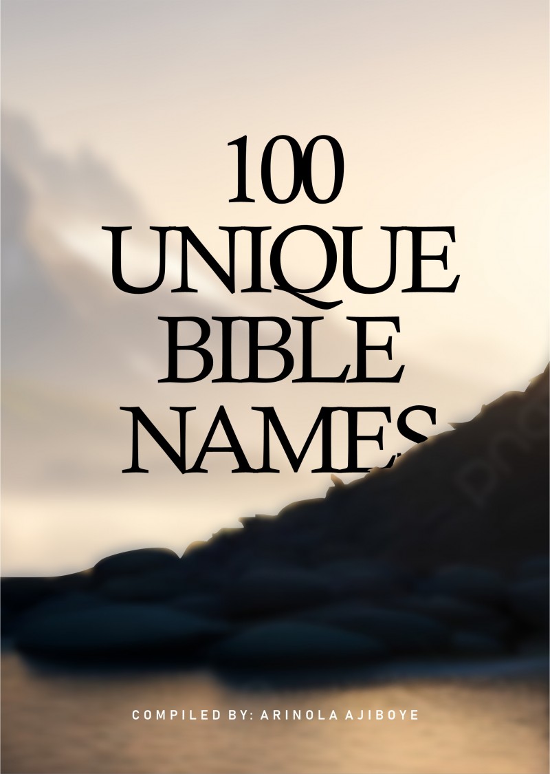 Buy 100 unique Bibles Names by Olayemi Ajiboye on Selar