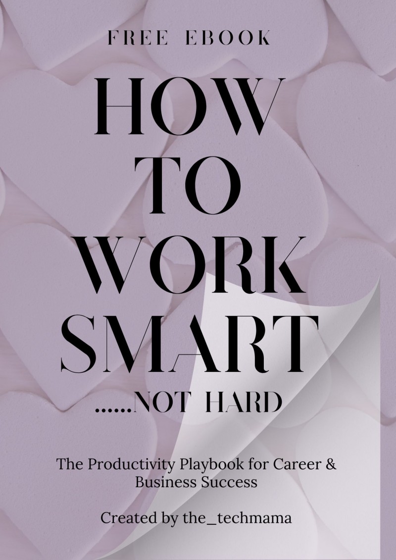 Get How to Work Smart Ebook by Oluwashola Adeoye on Selar