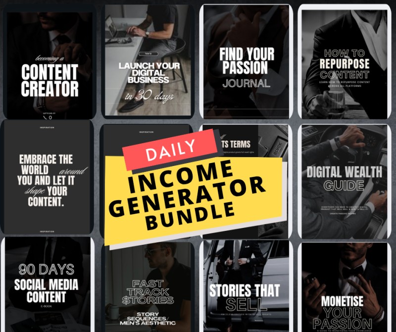 Buy DAILY INCOME GENERATOR BUNDLE by Oni Blessing Adebowale on Selar