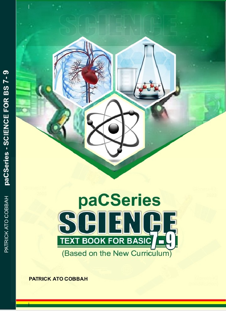 Buy PAC SCIENCE TEXTBOOK FOR BASIC 7 TO 9 (COMBINED) by Patrick Ato ...