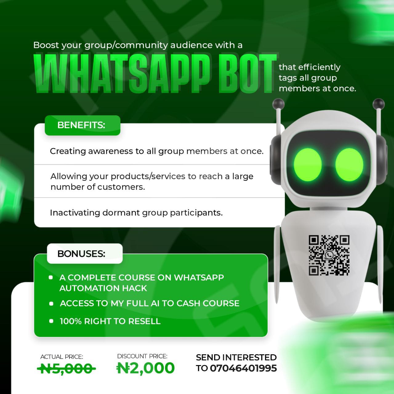 Buy WHATSAPP TAG BOT by Paulitech Media Store on Selar
