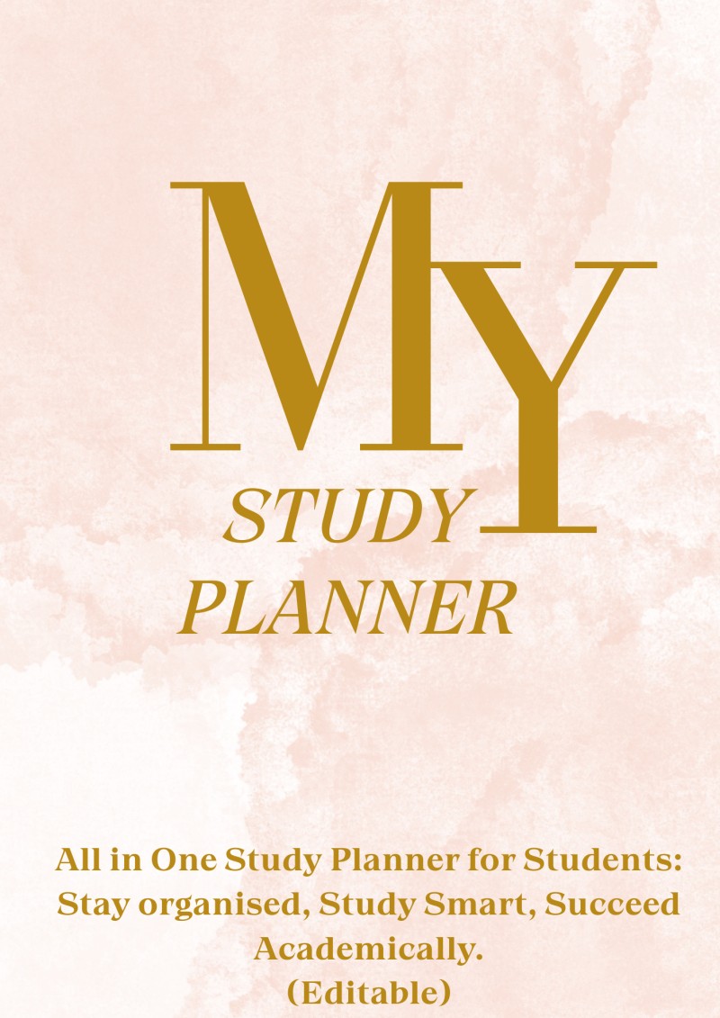 Buy My Study Planner: All in One Study Planner for Students: Stay ...