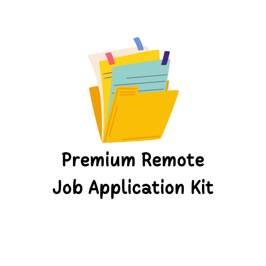 Buy Premium Remote Job Application Kit by Peepuu Company on Selar