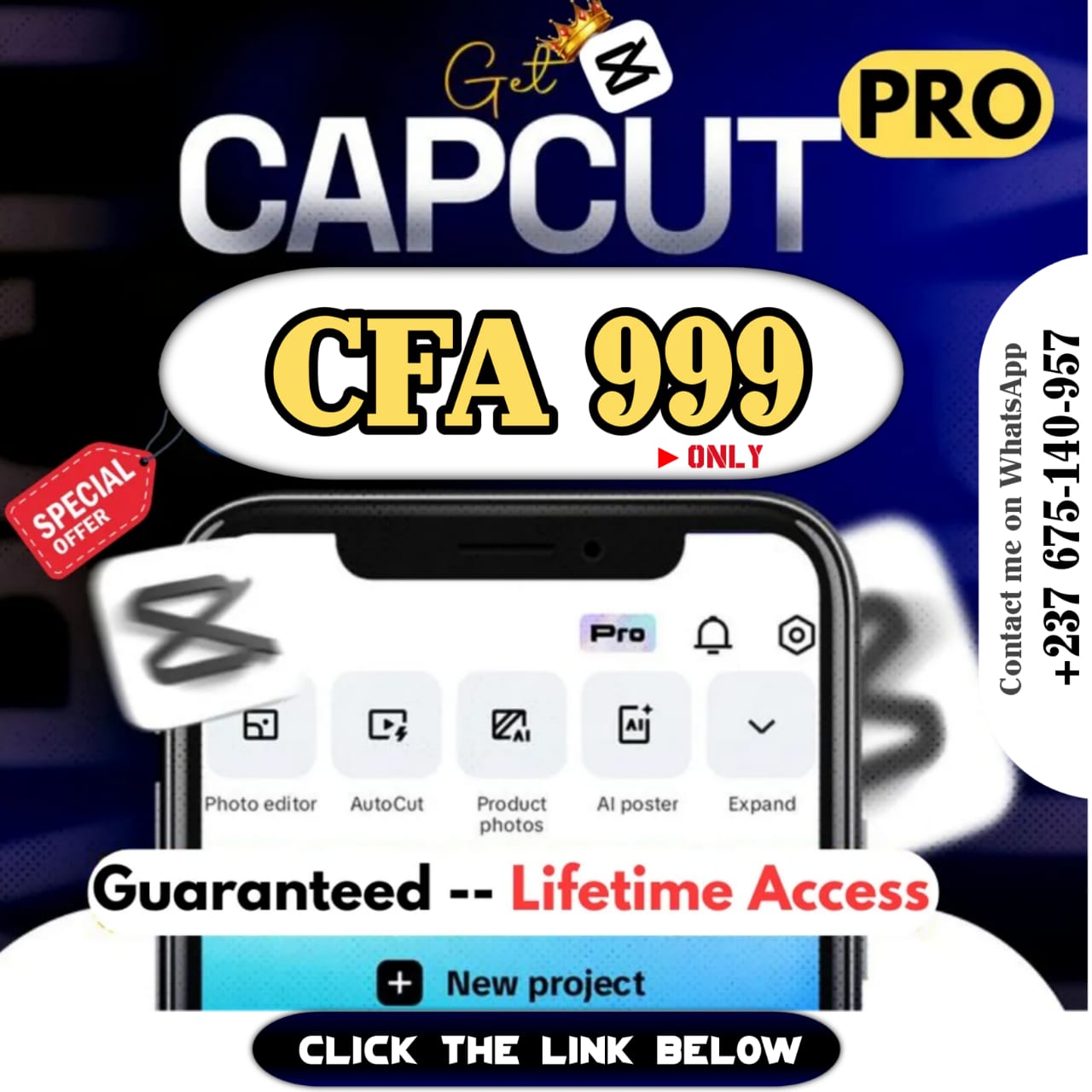 Buy CAPCUT PRO LIFETIME by PENN DIVINE FAVOUR on Selar