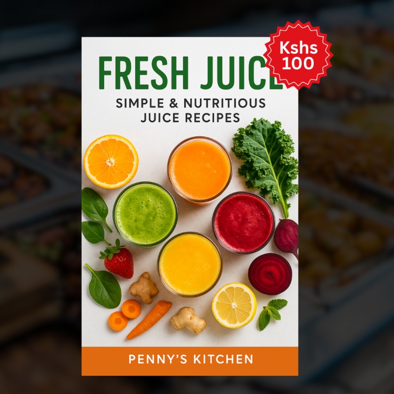 Buy Fresh Juice: Simple & Nutritious Juice Recipes by Penny's Kitchen on Selar
