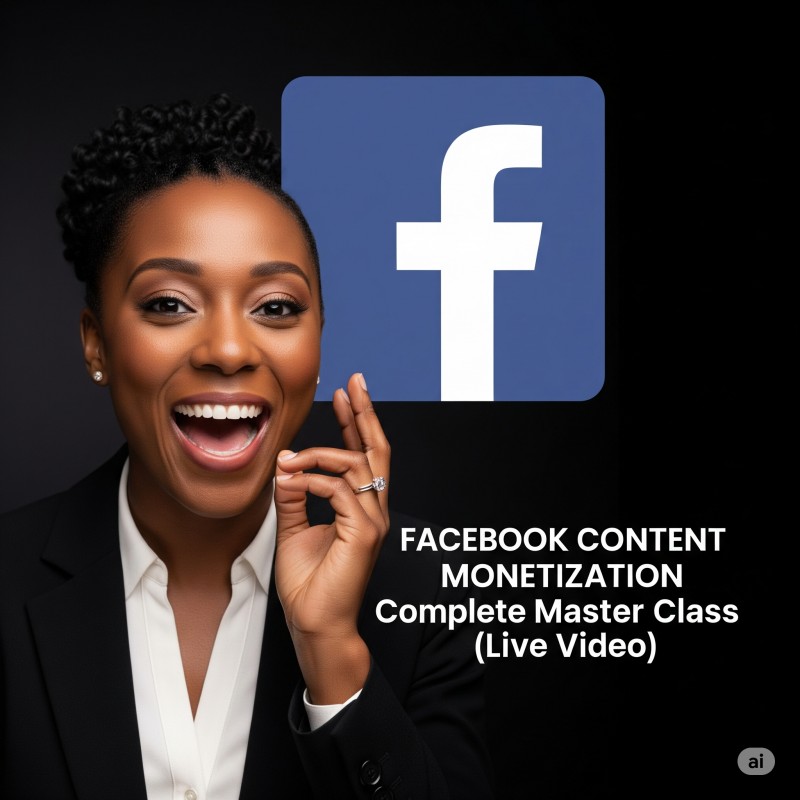 Buy Facebook Content Monetization Complete Master Class (Plus Video) by Stella E on Selar