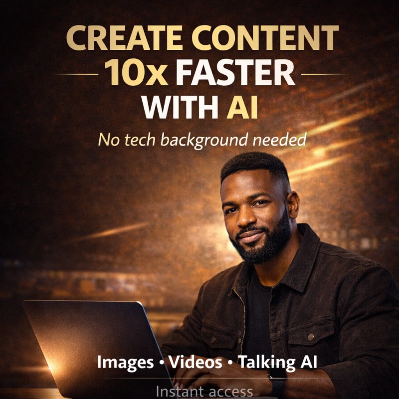 Buy AI Content Creation Challenge by Peter Temi on Selar