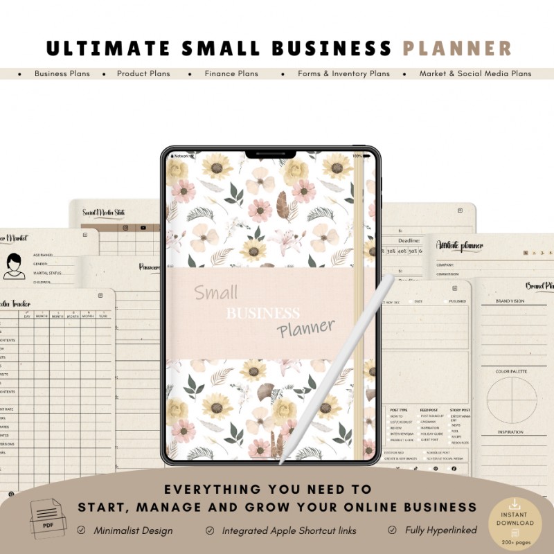Buy Small Business Planner by Plannarly on Selar | selar