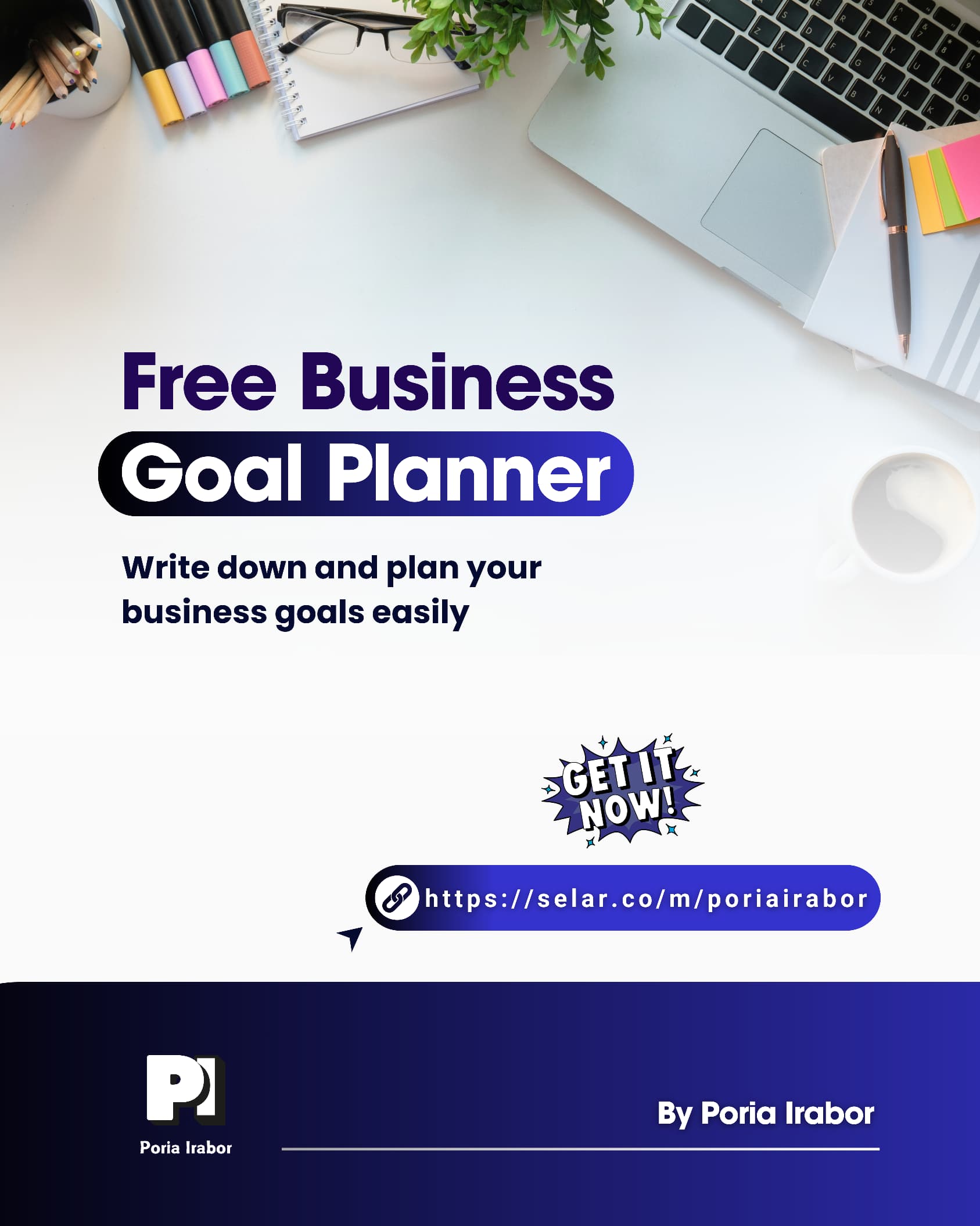 Get Free Business Goal Planner by Irabor Peace on Selar